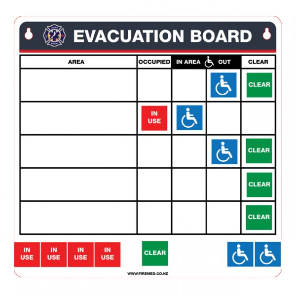 Evacuation Boards | Fire-Med Solutions